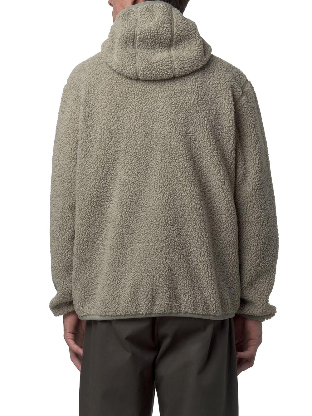 K-Way Felpa Zip Uomo Mod. K3132NW JACK SHERPA POLOR DOUBLE B35 Beige ...